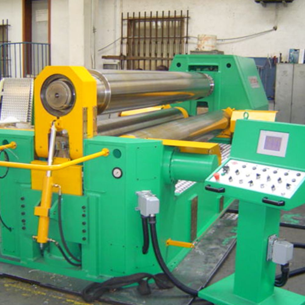3 ROLLS VARIABLE GEOMETRY BENDING MACHINE – COMPLETELY OVERHAULED IN ...